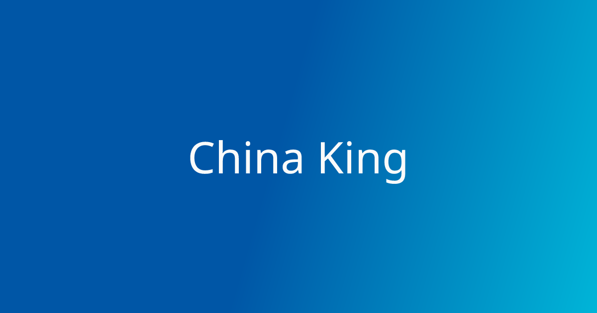 Best Chinese in Richmond, KY | China King | Order Online